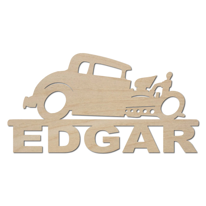 Personalized Hot Rod Wall Art – Dezigning Ideas